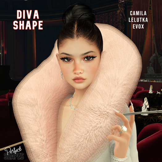 Second Life Marketplace - *PS* Diva Shape - Lelutka Evo X Camila + eBODY